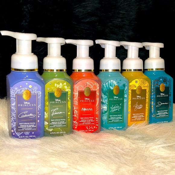 Bath & Body Works | Bath & Body | Nwts Bbw Disney Princess Foaming Hand ...